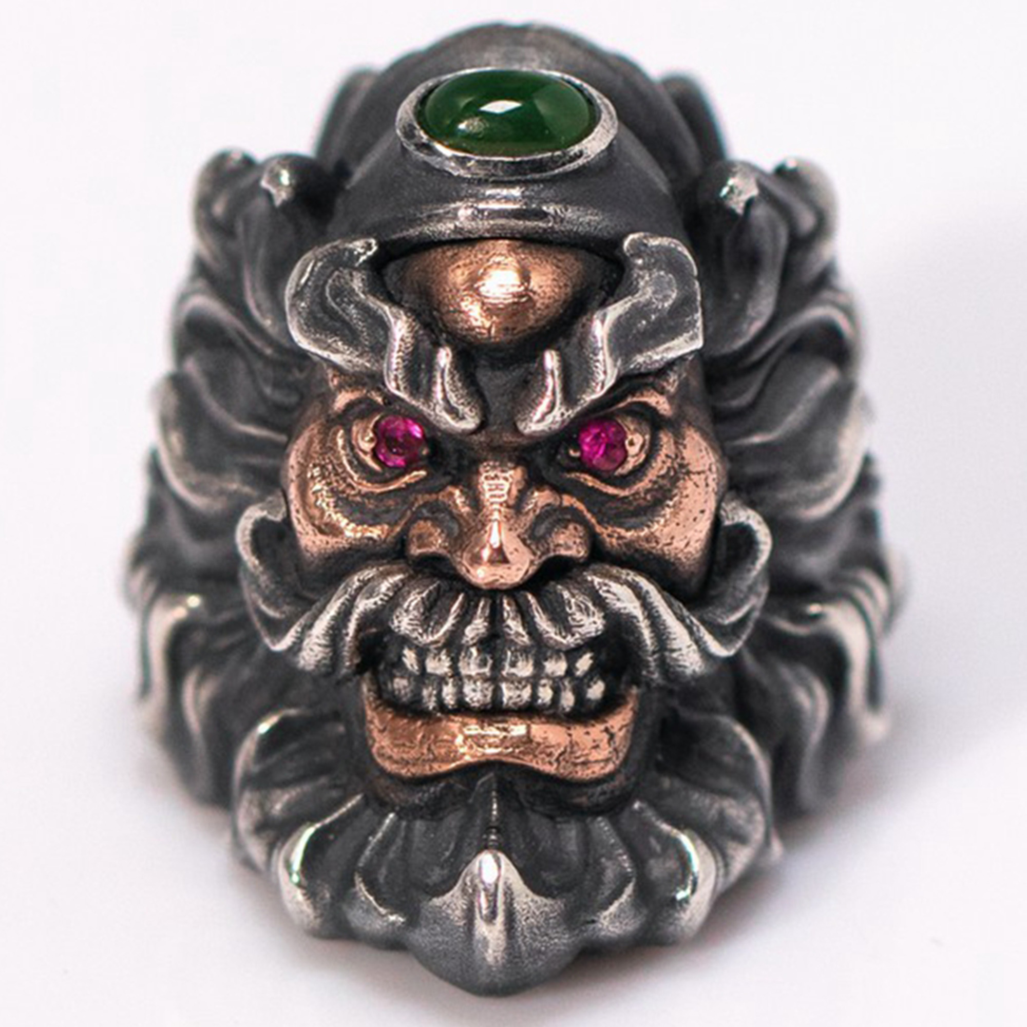 Demon Sterling silver & gem Paracord beads for jewelry making - Beadshub