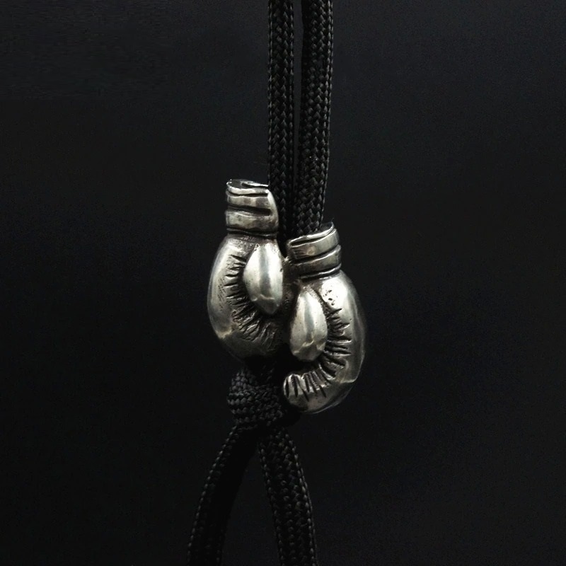 Boxing Gloves Beads for Knife Lanyard: Sporty Accent - Beadshub