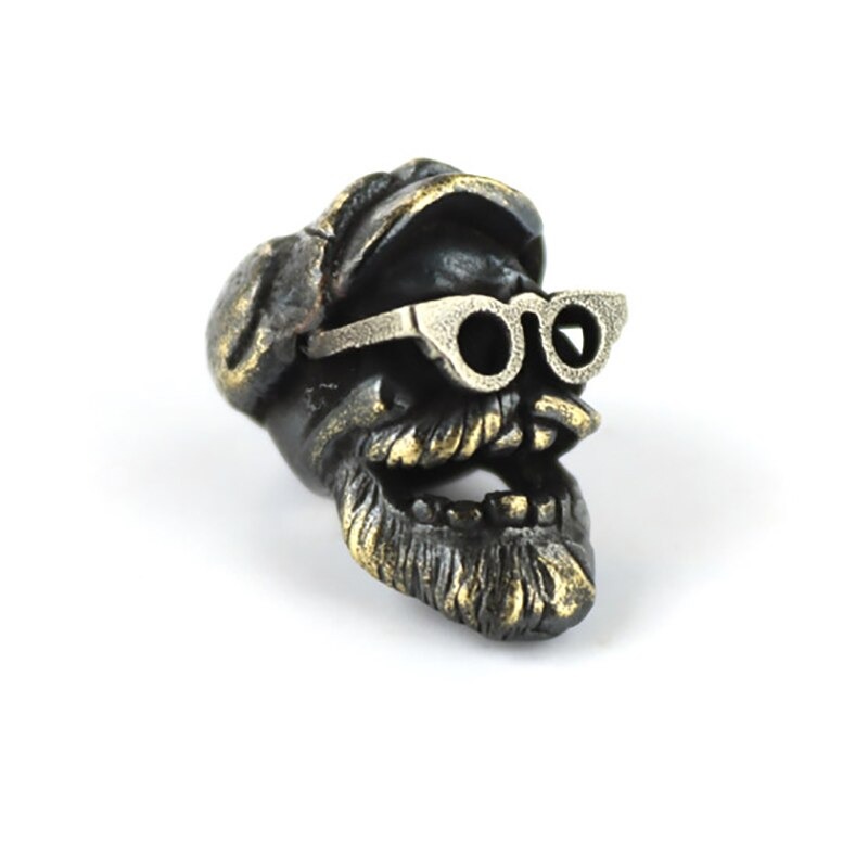 Glasses Old Man Paracord New Beads: Vintage Look - Beadshub