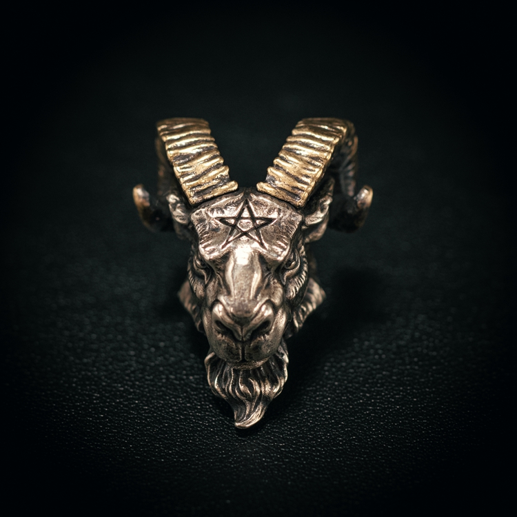 Goat Bead Brass Paracord Beads for Rugged Adventure - Beadshub