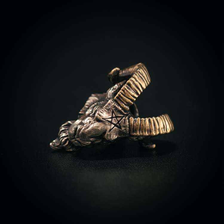 Goat Bead Brass Paracord Beads for Rugged Adventure - Beadshub