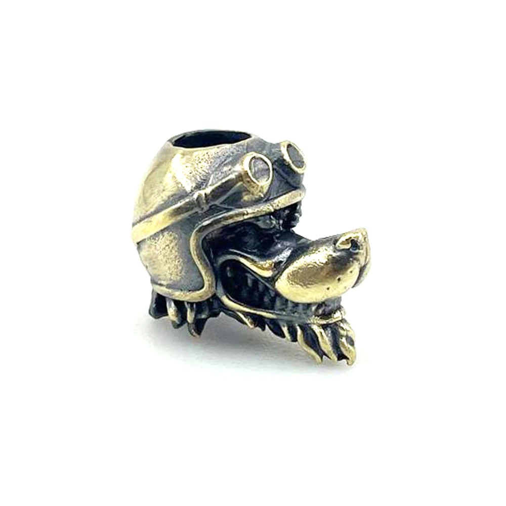 Helmet Wolf Bead: EDC Beads. - Beadshub