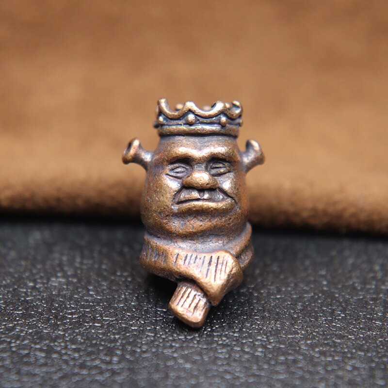 King Shrek Copper Brass Paracord with Beads: Enchanting Design - Beadshub