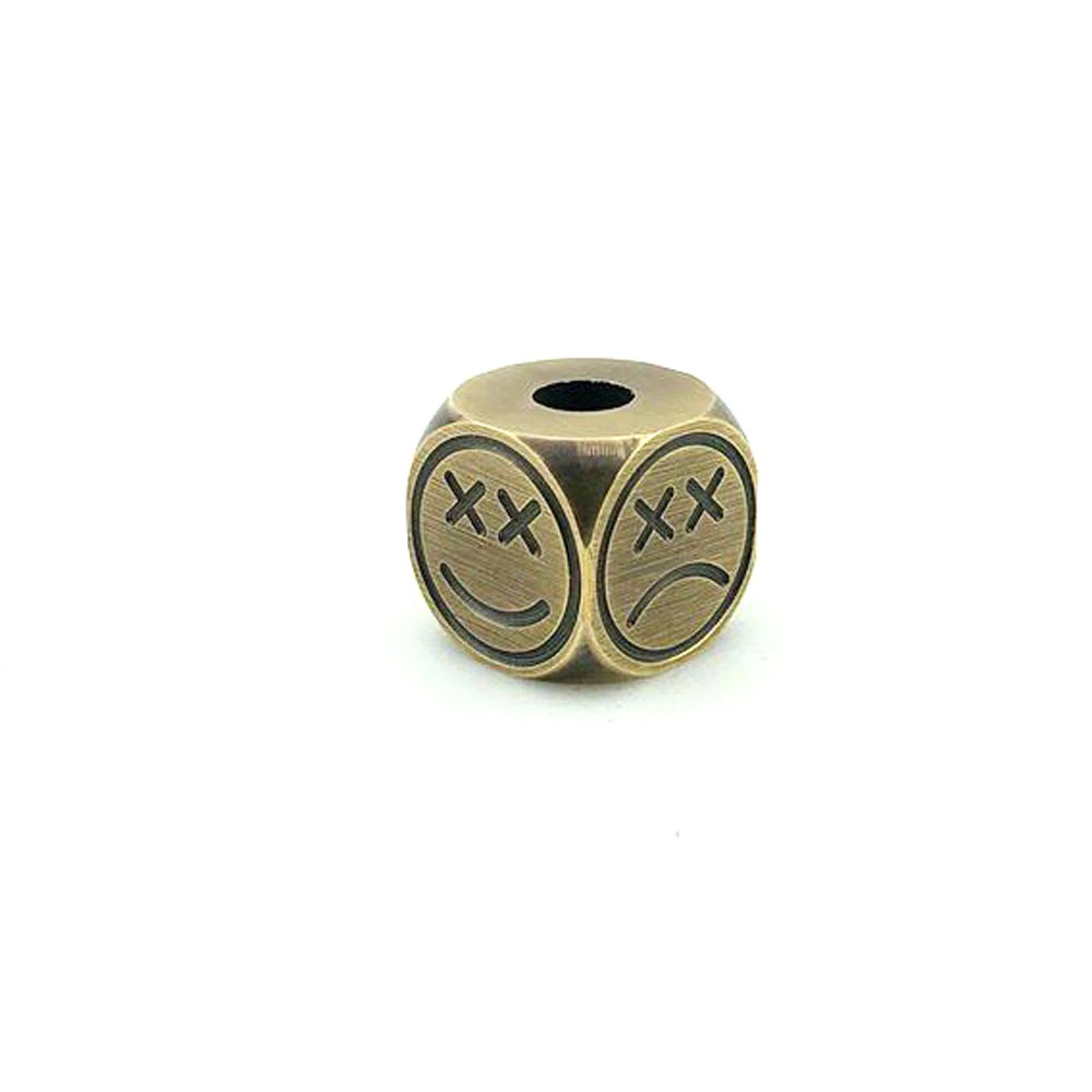 Sad Happy Face Bead: Paracord Beads. - Beadshub