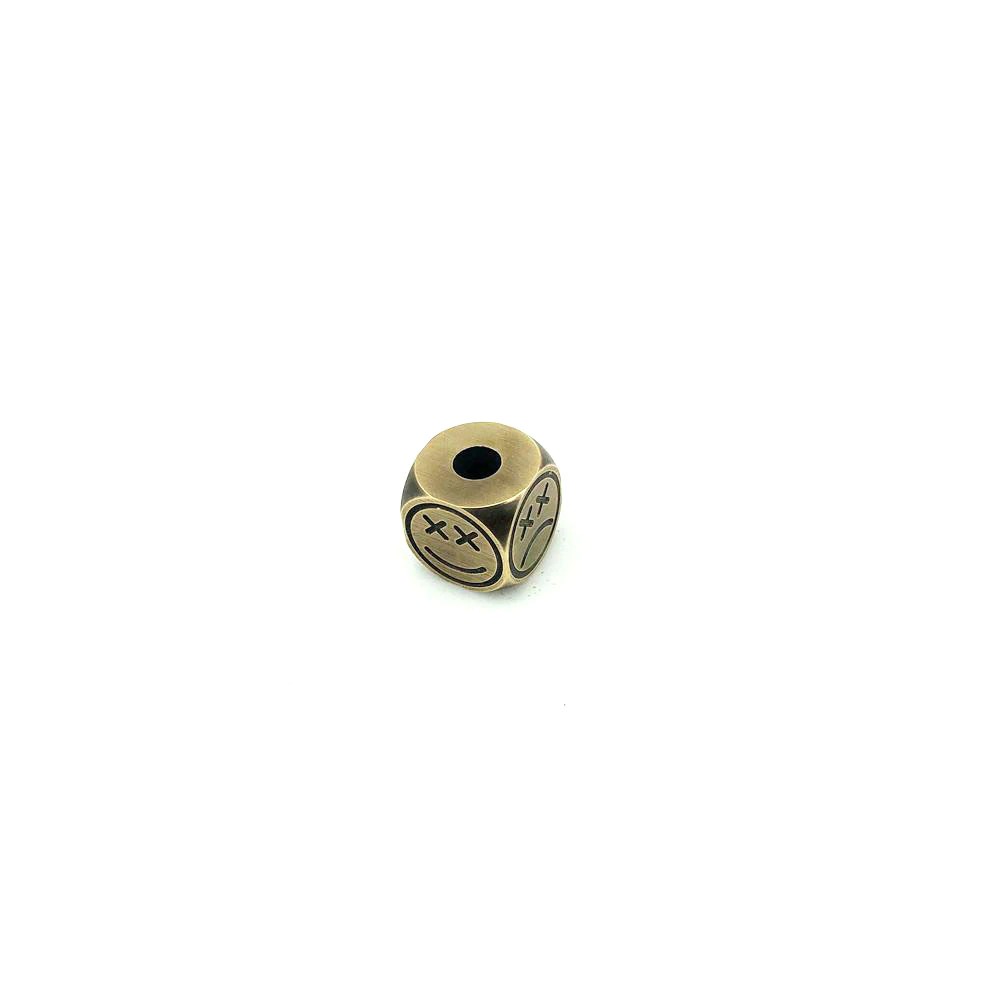 Sad Happy Face Bead: Paracord Beads. - Beadshub