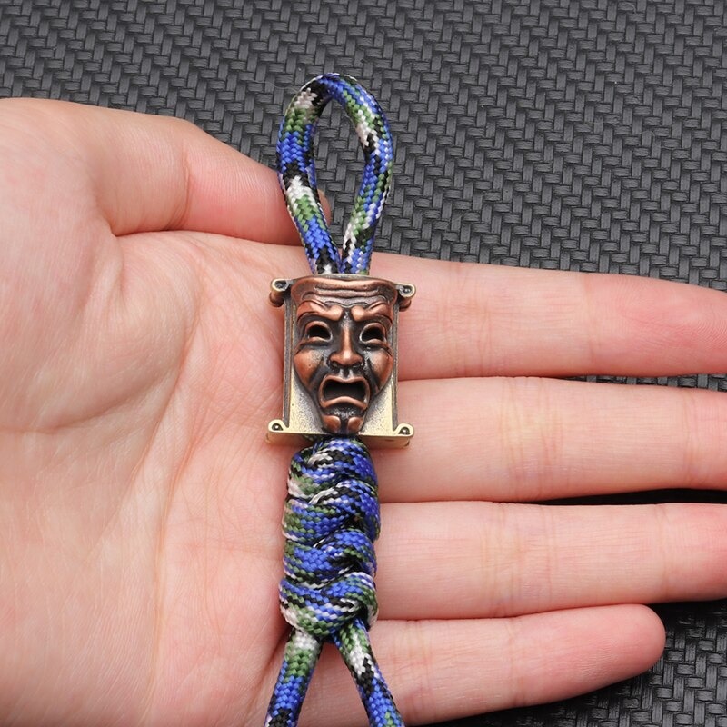 Smile Cry Knife Lanyard Beads: Dual Emotions - Beadshub