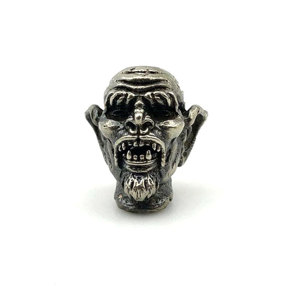 Vampire Skull Bead: Copper Lanyard Bead. - Beadshub