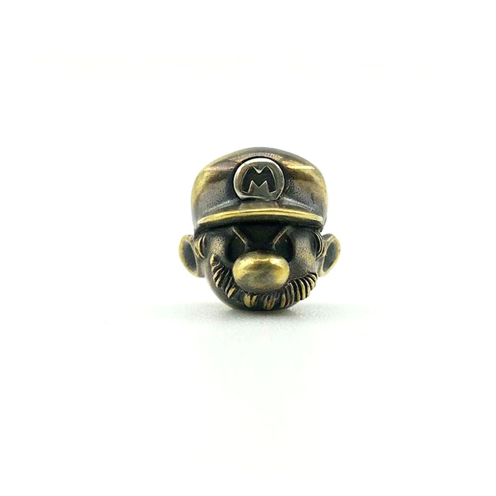 Super Mario Skull Bead: Knife Lanyard Beads. - Beadshub