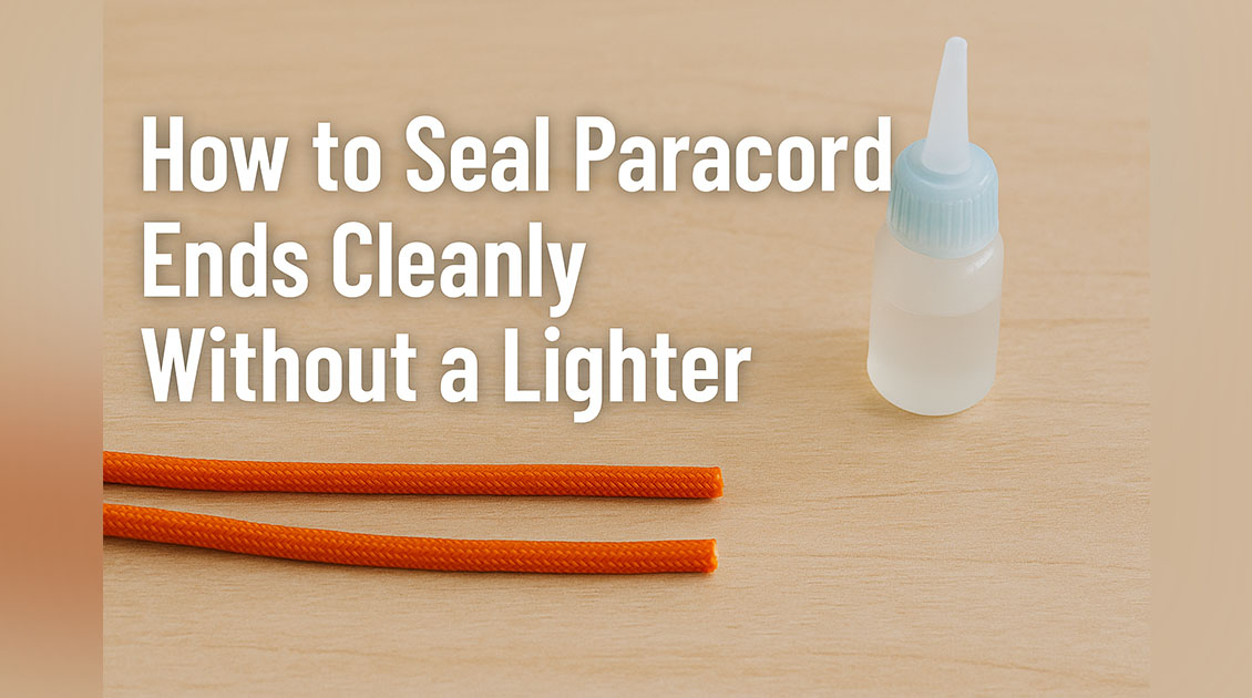 How to Seal Paracord Ends Cleanly Without a Lighter - Beadshub