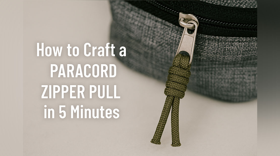 How to Craft a Paracord Zipper Pull in 5 Minutes - Beadshub