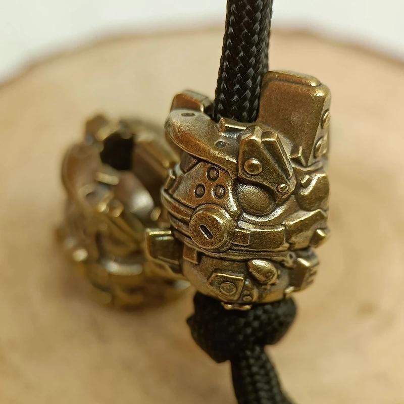 Cute Dinosaur T-Rex Brass Paracord Knife Beads Lanyards Pendants Charms ...