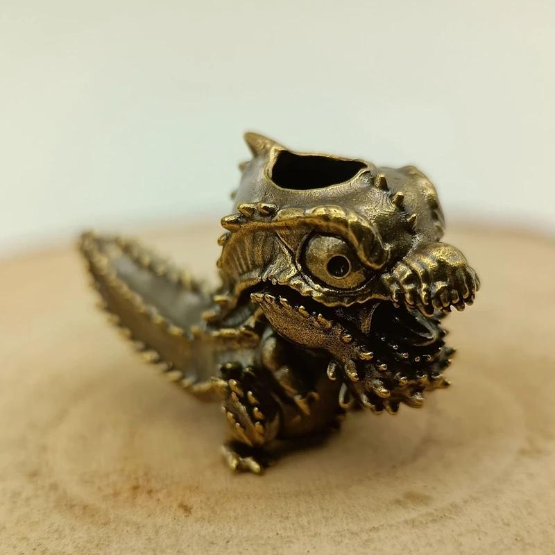 Cute Dinosaur T-Rex Brass Paracord Knife Beads Lanyards Pendants Charms ...