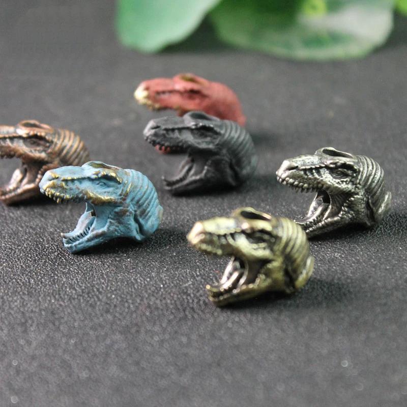 Jurassic Tyrannosaurus Rex T-Rex Brass Beads Bracelet Knife Lanyards ...